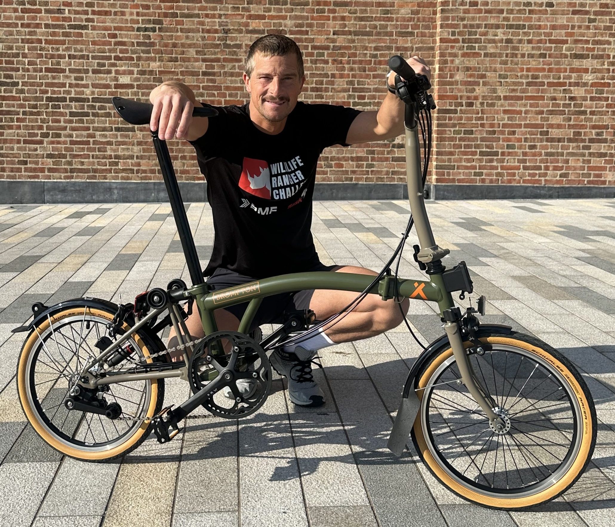 Brompton partners with Bear Grylls to launch new C Line Explore - BikeBiz
