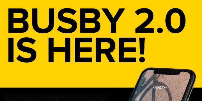 Busby 2.0 launches on iOS and Android - BikeBiz