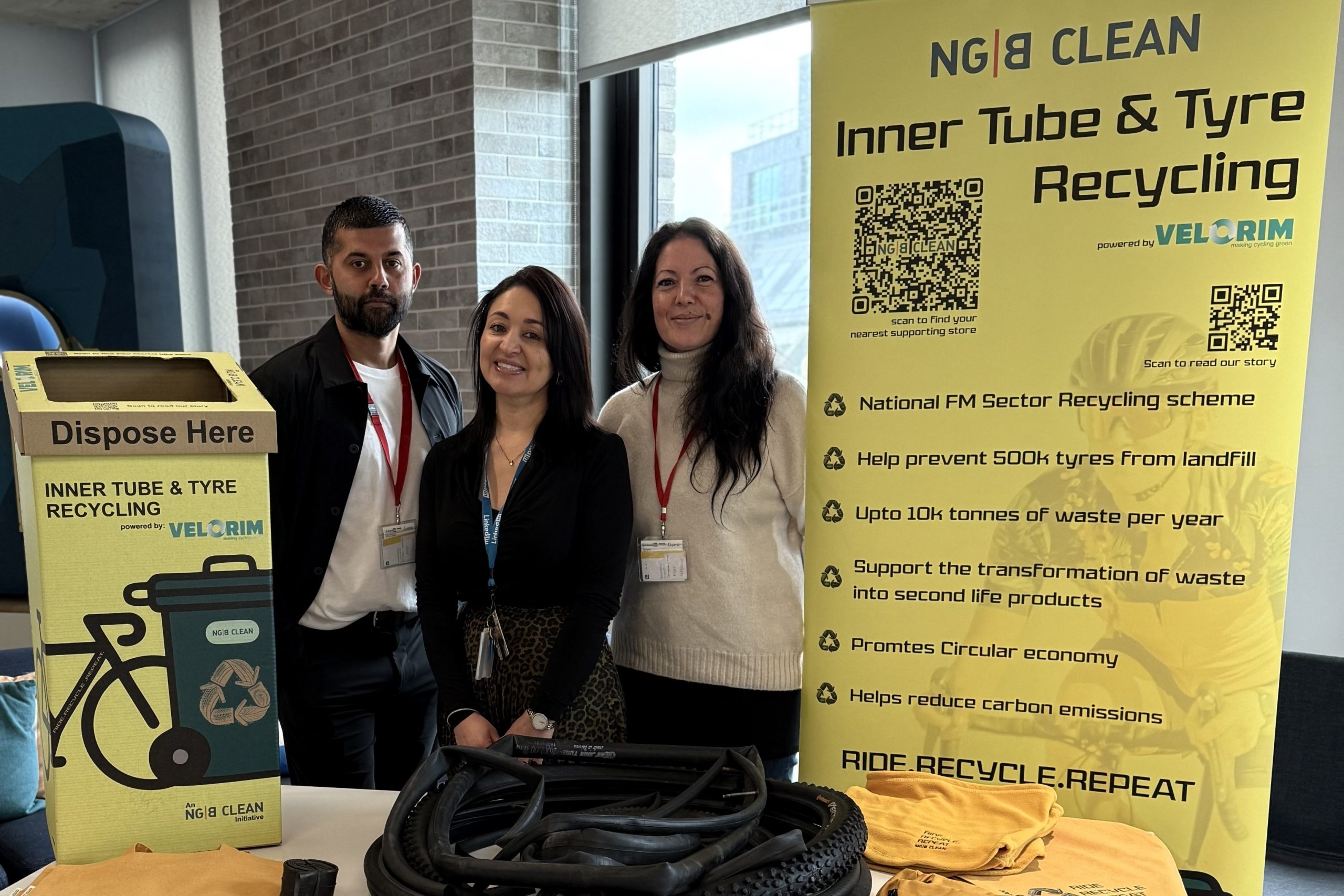 NGB Clean launches green initiative to recycle bicycle inner tubes and ...